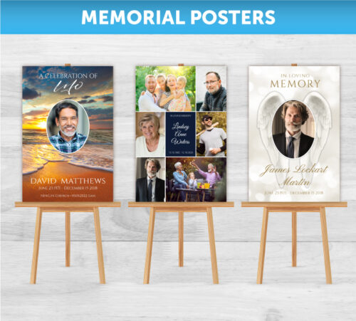 Memorial Program for Funeral - Funeral Memorial Invitations