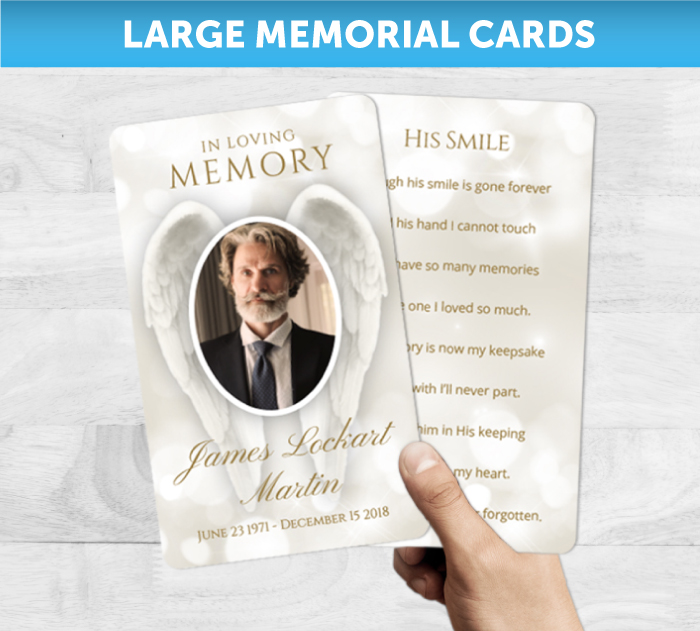 Funeral Printing Services - Custom Funeral Cards - Memorial Card Services