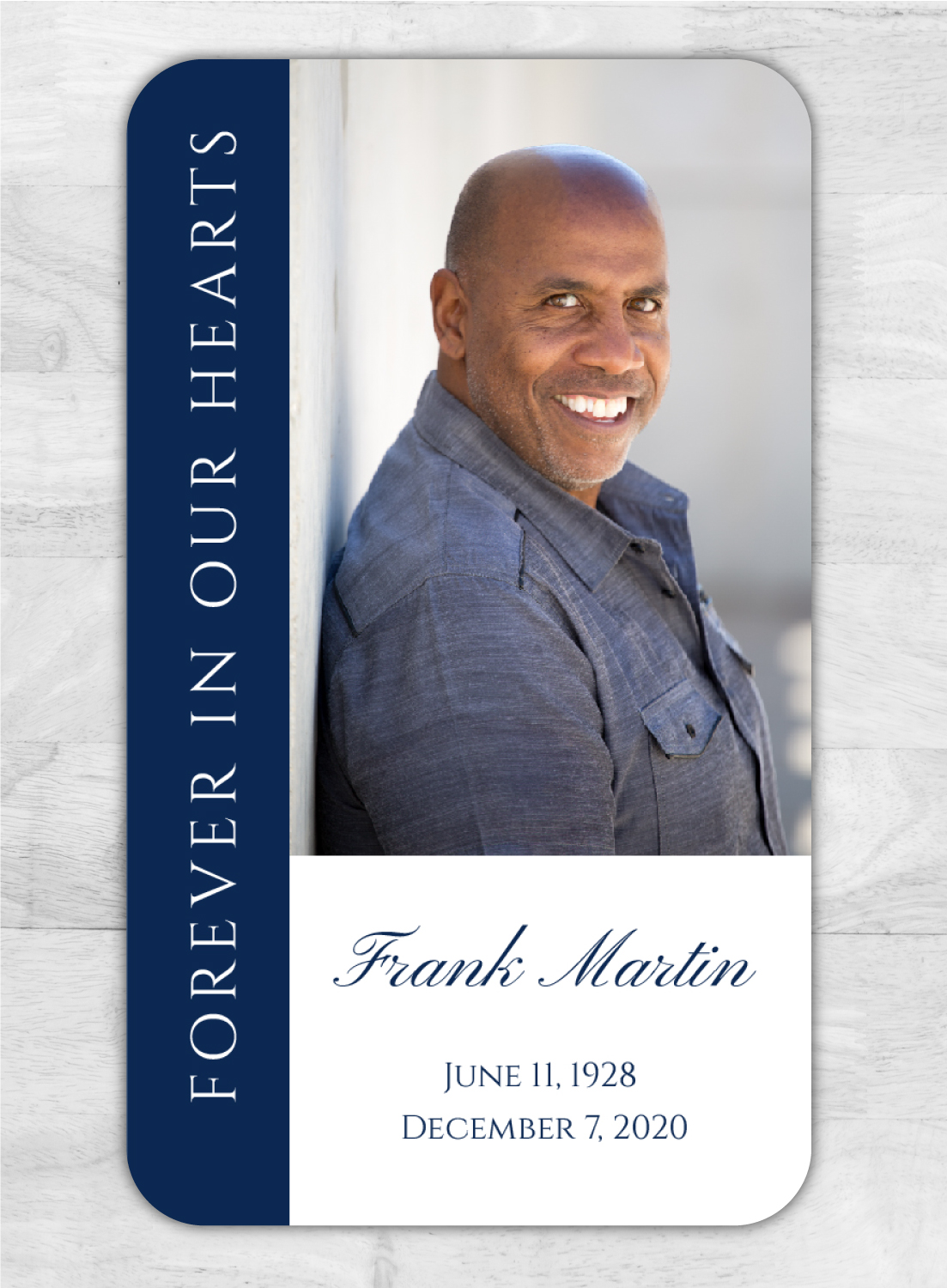 Memorial Magnet - 1072 - Memorial Prints - Memorial & Funeral Printing