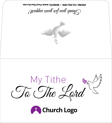 Remittance Tithe Envelope - 1008 - Memorial Prints - Memorial & Funeral ...