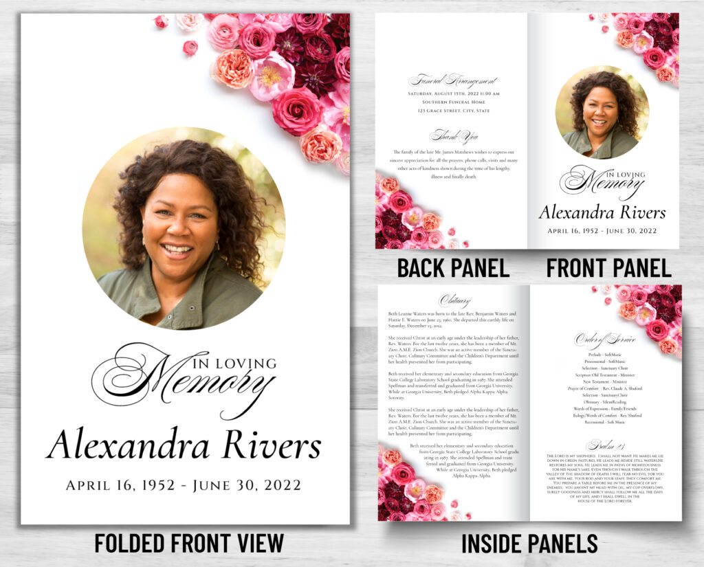 Pre-Printed Shells - Funeral Programs | Disciple Press
